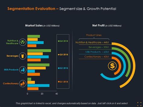 Segmentation Evaluation Segment Size And Growth Potential Ppt Summary