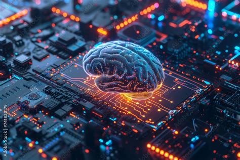AI Brain Chip Unmyelinated Axon Artificial Intelligence Finfet Human