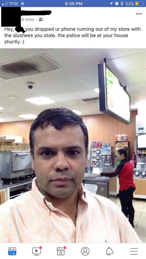 She Dropped Her Phone While Running After Stealing From This Store R
