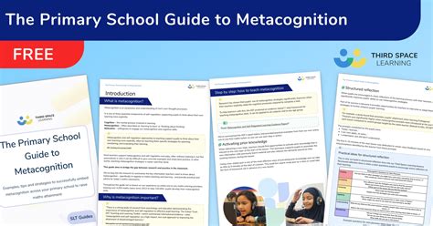 [free] primary school guide to metacognition