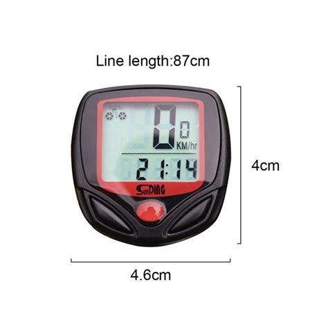 Bicycle Computer Waterproof Odometer Digital Lcd B Grandado