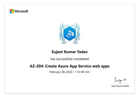 Sujeet Kumar Yadav On Linkedin Preparation Azure Azure204