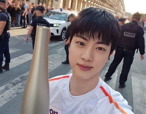 K Pop Star Bts Jins Olympic Torch Relay Story Moments Of Glory And