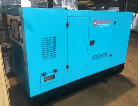 Genset Mitsubishi 40 Kva Bekas Rekondisi Silent Type Jual Genset