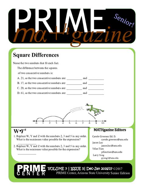 Fillable Online Toma Memberclicks The Difference Between The Squares Of