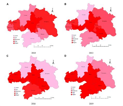 Spatial Distribution Of Ric In The Wuhan Metropolitan Area A 2010