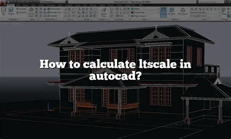 How To Calculate Ltscale In Autocad