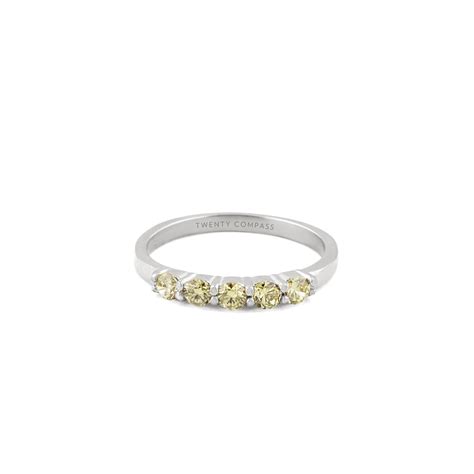 Gem Ring Silver Twenty Compass