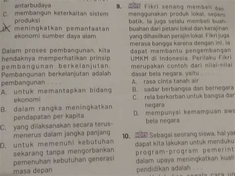 Dalam Proses Pembangunan Kita Hendaknya StudyX