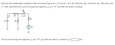 Solved Assume That Steady State Conditions Exist In The Chegg