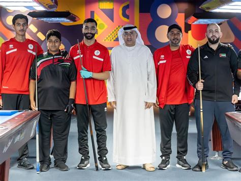 الإمارات للبلياردو والسنوكر 4 لاعبين يمثلون الإمارات في منافسات