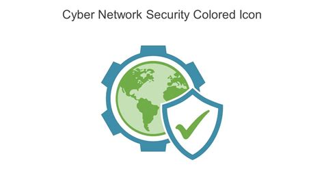 Cyber Network Security Colored Icon In Powerpoint Pptx Png And Editable Eps Format Ppt Presentation