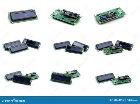 LCD Indicator Isolated On White Background Stock Photo Image Of Digital Meter 154664596