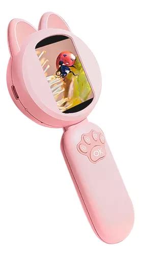 Lupa Con Relleno Led Para Niños Portátil Digital Para Cuotas Sin