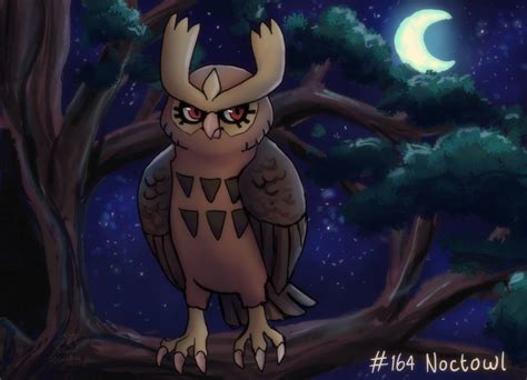 164 Noctowl By Doxiedreg On Deviantart