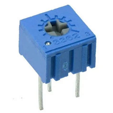 Blue Trimmer Potentiometer Length 100 Millimeter Mm At Best Price