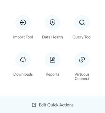 How Do I Customize My Quick Actions Virtuous