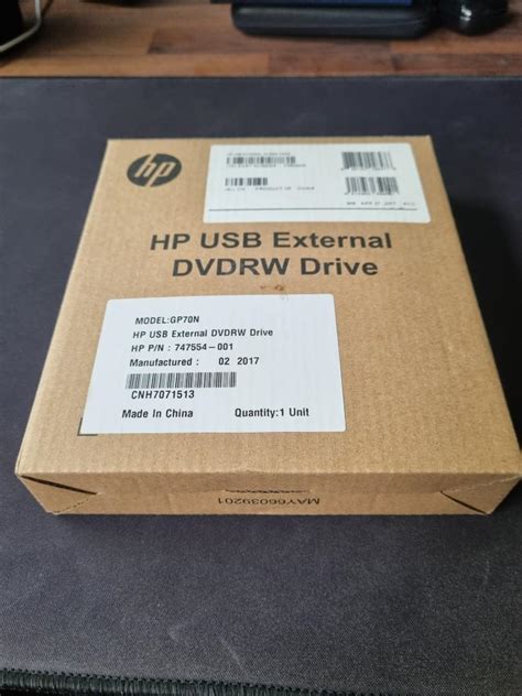 Hp Usb External Dvdwr Drive Computers Tech Parts Accessories Other Accessories On Carousell