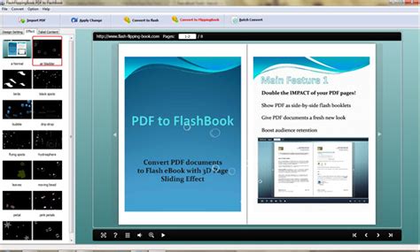 FlashFlippingBook PDF To Flashbook Is An Free Flash Book Maker Flash