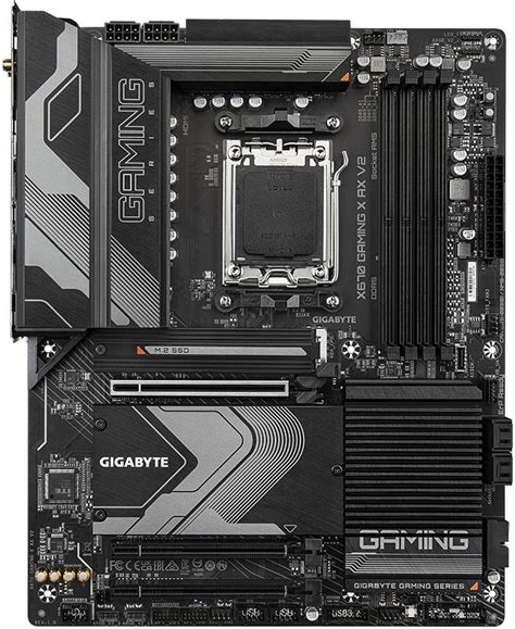 Gigabyte X670 Gaming X Ax V2 Am5 Lga 1718 Amd X670 Atx Motherboard With