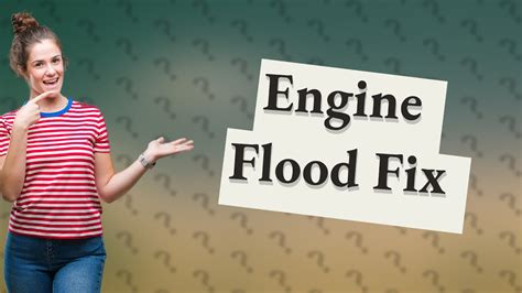 How To Fix A Flooded Engine YouTube