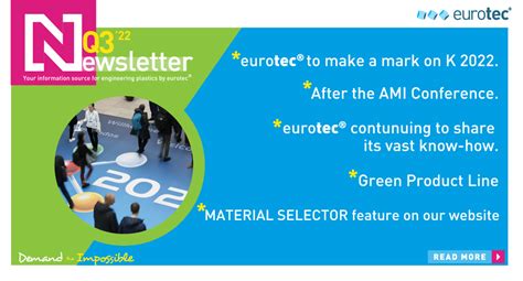 Newsletter Eurotec Archive