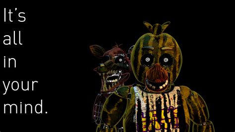 Fnaf 3 Phantom Foxy And Phantom Chica Teaser By Elfoxyproyt On Deviantart