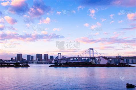 台场彩虹桥和东京湾夜景