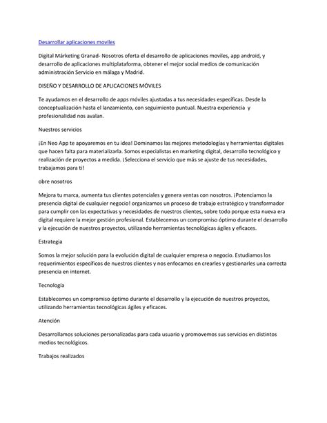 ppt desarrollar aplicaciones moviles converted powerpoint