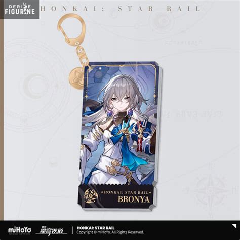 Porte Clés Bronya Clara Welt Ou Himeko Honkai Star Rail Mihoyo