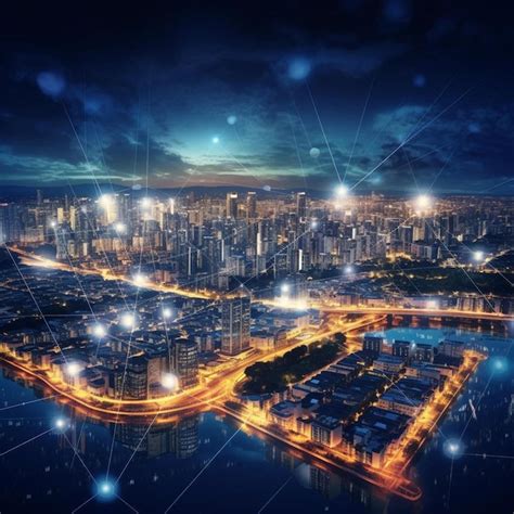 Premium Ai Image Big Data Connection Technology