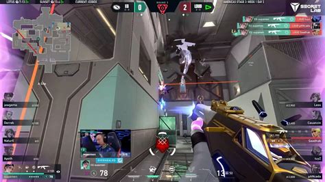 Eg Supamen 1v3 Clutch Against Loud Vct Americas 2024 Youtube