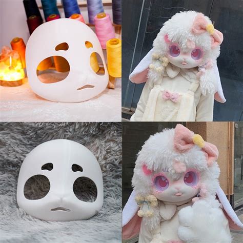 Fursuit Head Base Rabbit Kimono Etsy