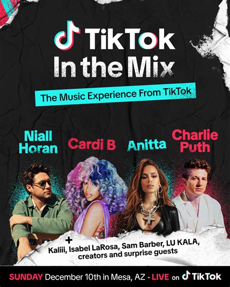 Announcing Tiktok In The Mix Tiktok Newsroom