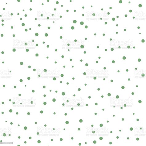 추상적인 손 익사 물방울 무늬 배경 녹색 원이있는 흰색 점선 매끄러운 패턴 초대 포스터 카드 전단지 직물 직물을위한 템플릿 디자인 0명에 대한 스톡 벡터 아트 및 기타