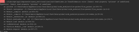 Cannot Read Property Process Of Undefined If Parser Flow Flag Issue Reactjs React