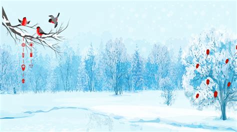 Beautiful Snow Festival Background Design Snow Background Hand Drawn