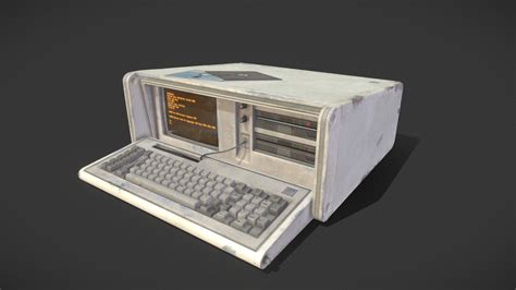 Ibm 5155 3d Model By Rodion Perovsky Rodion Perovsky [4f7efd5