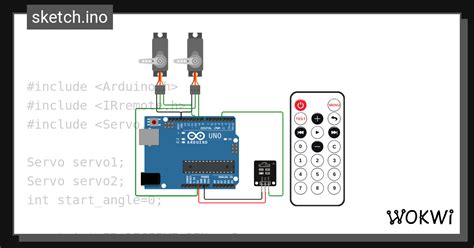 IR Remote Wokwi ESP STM Arduino Simulator
