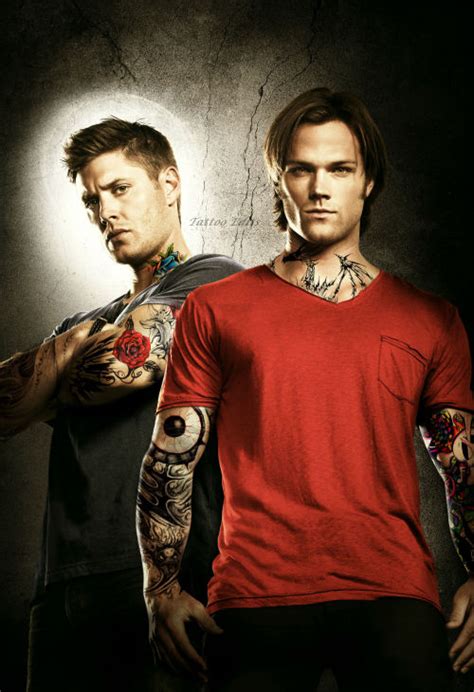 Tattoo Edits • Jensen Ackles And Jared Padalecki As Requested