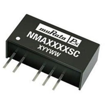NMA0512SC Murata Power Solutions DC-DCコンバータ Vout：±12V dc 4.5 → 5.5 V dc， 1W， NMA0512SC 1セット(25個 ...