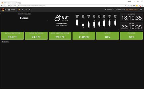 Adding Live Weather To Your Grafana Home Dashboard — Michael Greene