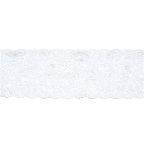 Čipka Elastična 60 Mm 22273 003 Bela Svet Metraže
