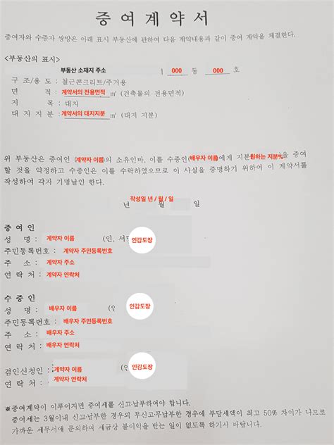 공공분양 아파트 공동명의 진행