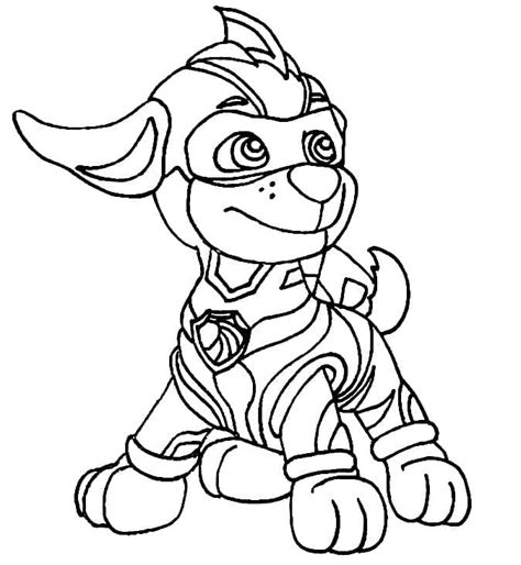 Coloriage Dessin De Pat Patrouille La Super Patrouille Gratuit