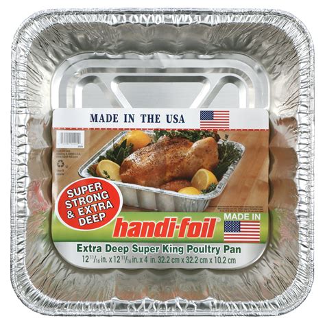 Handi Foil Super King Aluminum Poultry Pan 1 Count Per Pack 126 In X
