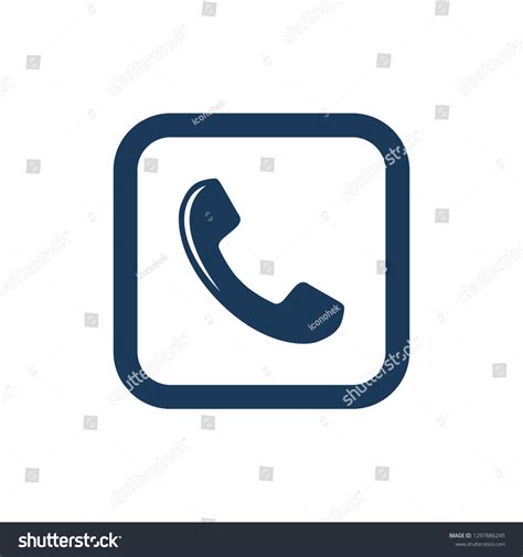 Call Icon Phone Communication Symbol Logo 库存矢量图（免版税）1297886245