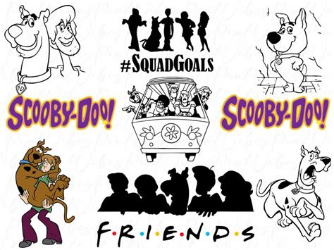 Scooby Doo Font SVG Scooby Doo font Scooby Doo letters Etsy België