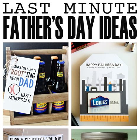 Last Minute Fathers Day Ideas Eighteen25