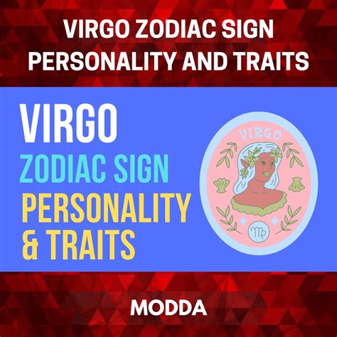 Virgo Zodiac Sign Personality And Traits Virgo Zodiac Sign